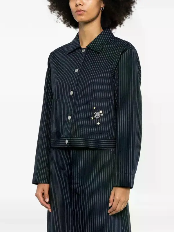 AGNES B. Logo-patch Jacket