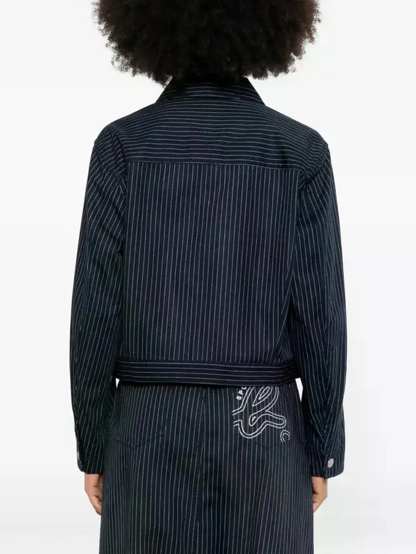 AGNES B. Logo-patch Jacket