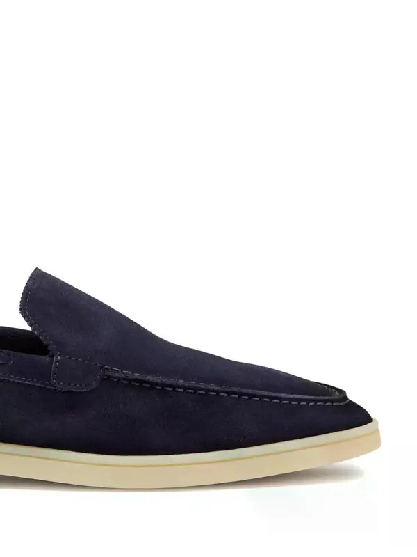 AURELIEN Yacht Slip-on Loafers - Blue
