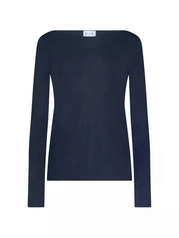 Wolford Pure Long-sleeve T-shirt - Blue