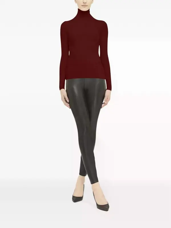 Wolford Merino Wool Long-sleeve Top - Red