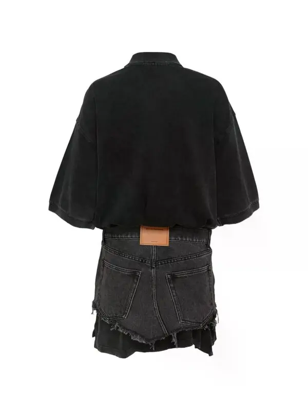 Alexander Wang Mini Pre-styled Frayed Dress