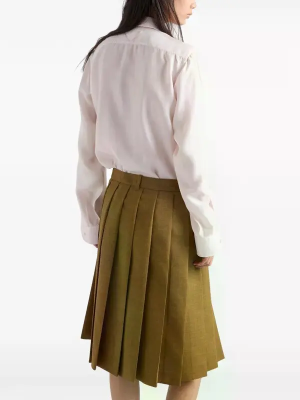 Prada Silk Poplin Shirt
