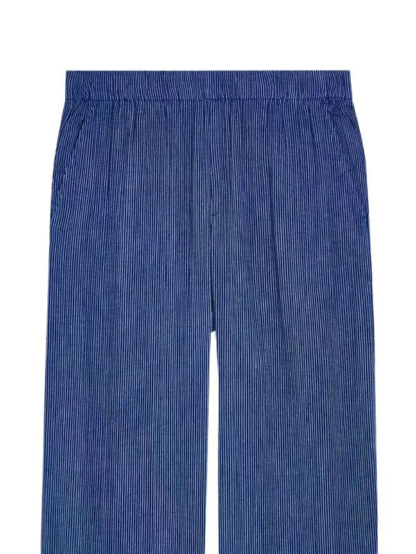 Eileen Fisher Elasticated-waistband Wide-leg Trousers