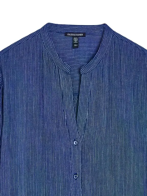 Eileen Fisher Striped Button-up Shirt