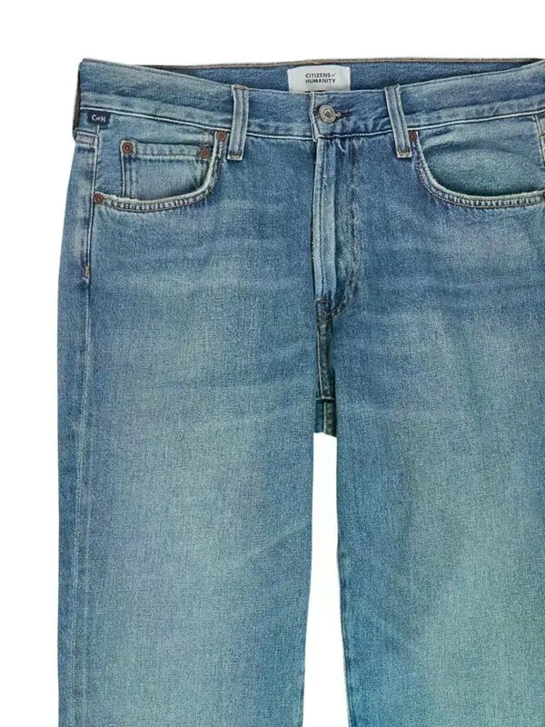 Citizens Of Humanity Faded-effect Straight-leg Jeans