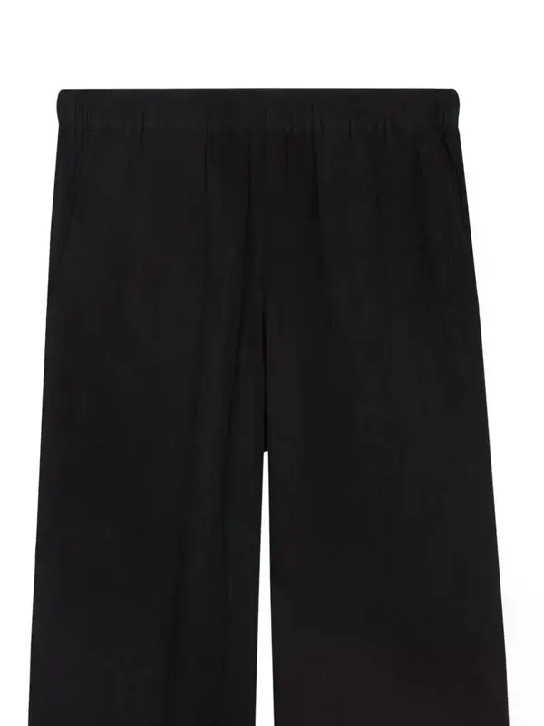 Eileen Fisher Elasticated-waistband Wide-leg Trousers