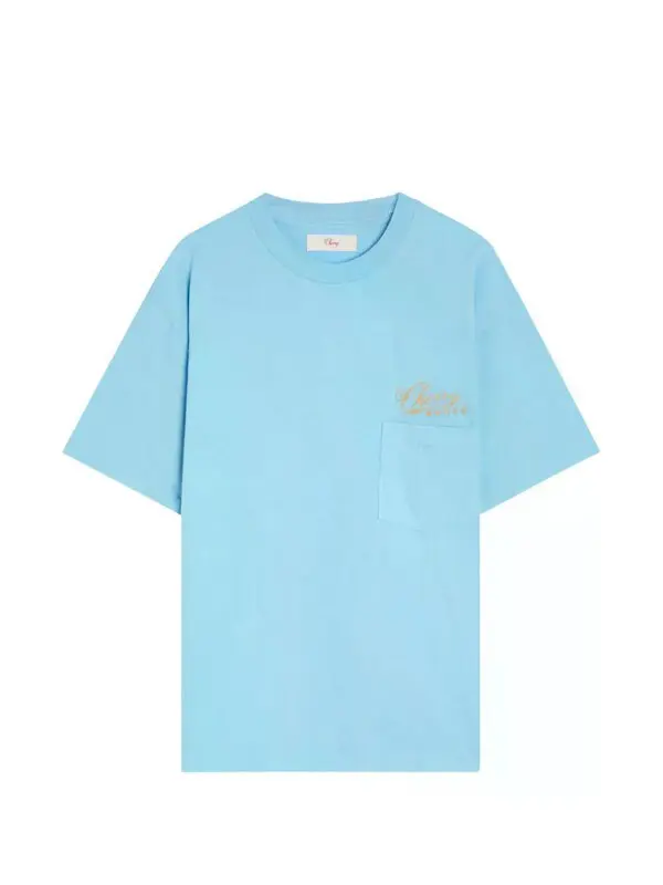 CHERRY LA Logo-embroidered Pocket T-shirt