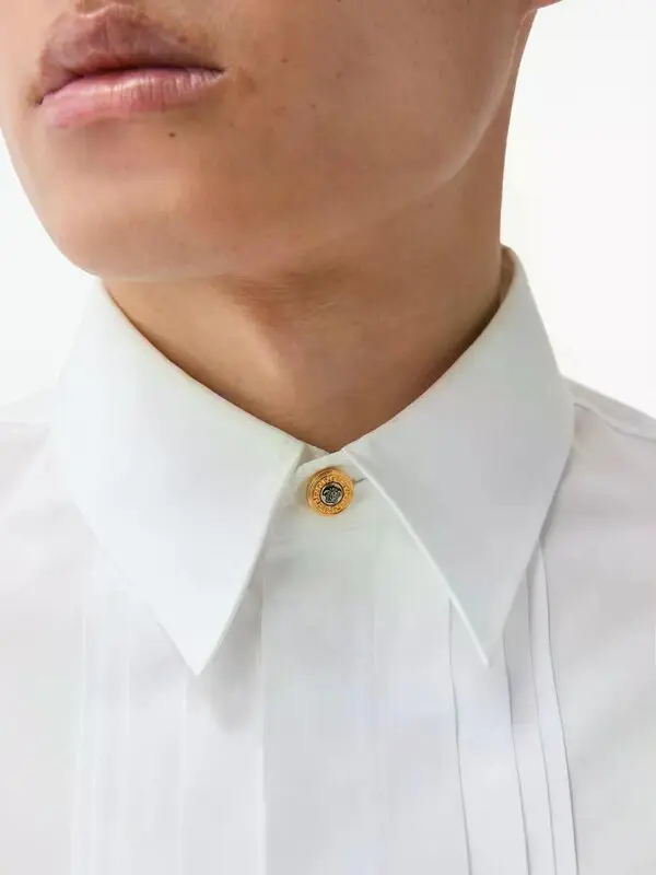 Versace Cotton Poplin Slim Shirt