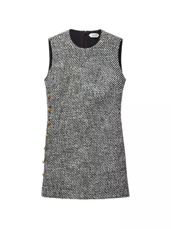 Versace Wool Bouclé Mini Dress