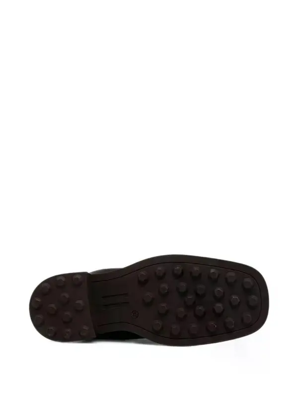 MIISTA Ross Buckle-detail Shearling-trim Boots