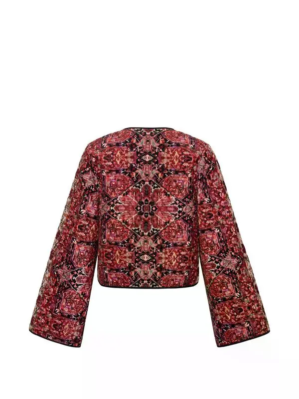Cara Cara Yanna Frog-fastening Jacket - Red