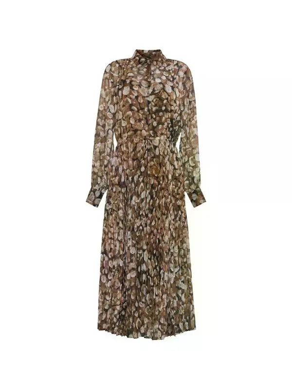 Cara Cara Finch Pleated Midi Dress
