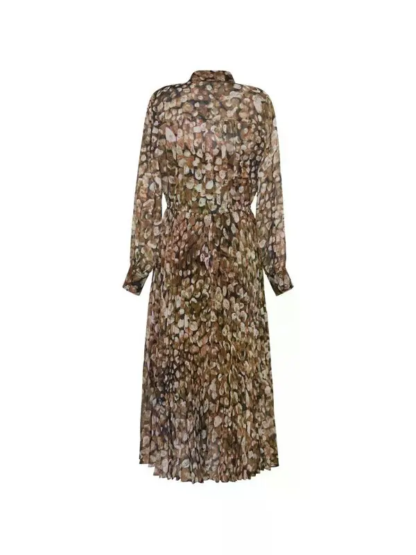 Cara Cara Finch Pleated Midi Dress