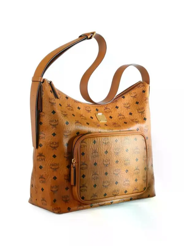 Mcm Aren Logo-print Tote Bag