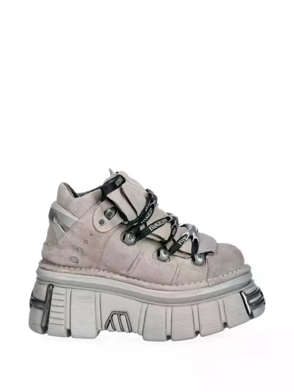 NEW ROCK Evangelion Platform Boots - Grey