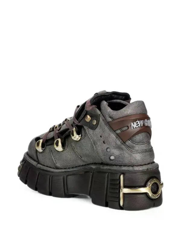 NEW ROCK M-106xl-c196 Platform Ankle Boots