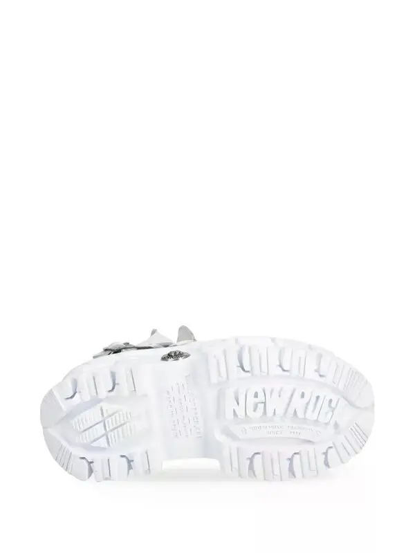 NEW ROCK M-wall052-cev161 Buckle-fastening Platform Boots