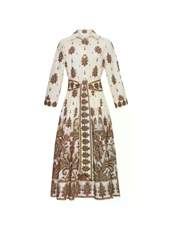 Cara Cara Lolita Paisley-print Midi Dress