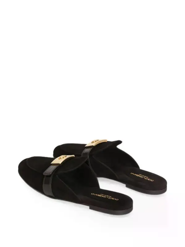 Dolce & Gabbana Suede Mules