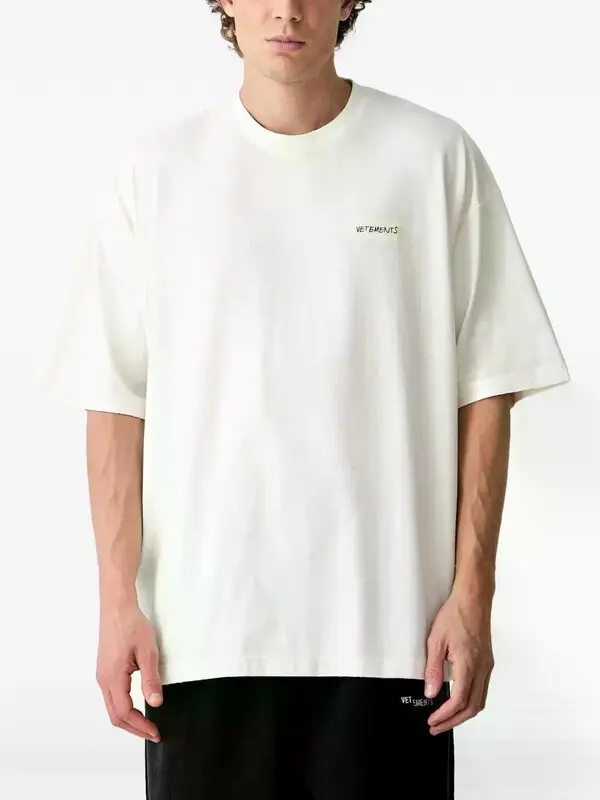 Vetements Logo-print Oversized T-shirt
