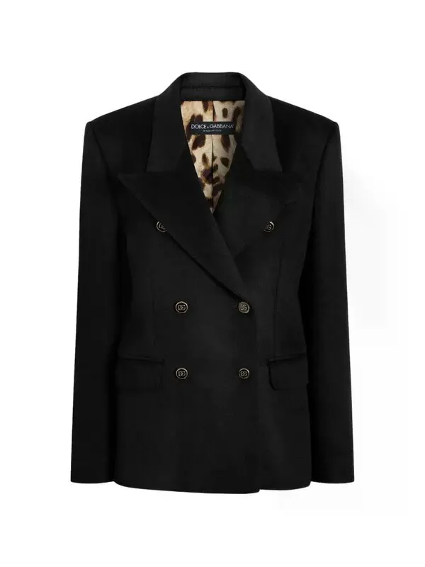 Dolce & Gabbana Linda Double-breasted Cashmere Jacket