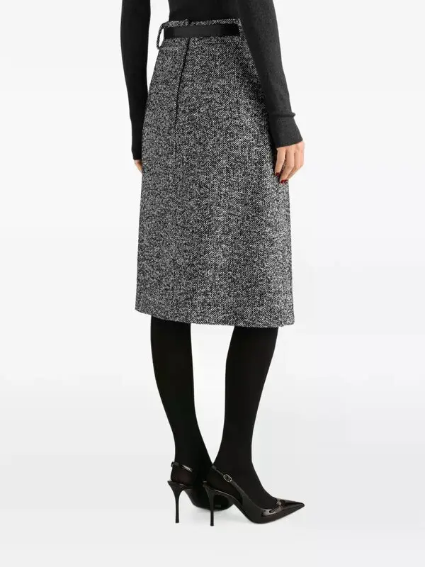 Dolce & Gabbana Wool-blend Skirt