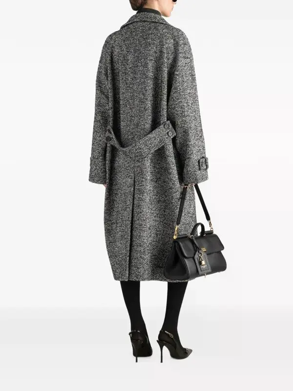 Dolce & Gabbana Double-breasted Wool-blend Coat