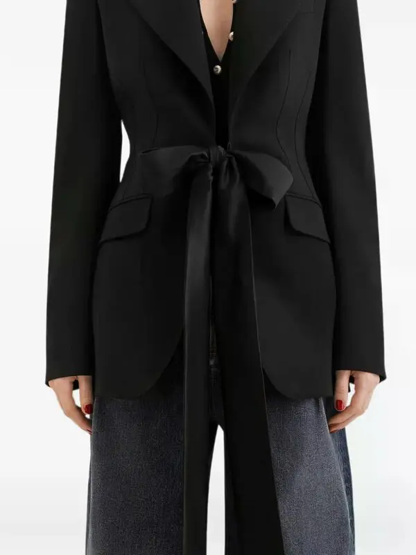 Dolce & Gabbana Turlington Single-breasted Micro-ribbed Jacket