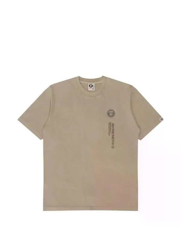AAPE BY *A BATHING APE Moonface Patch Embroidered T-shirt