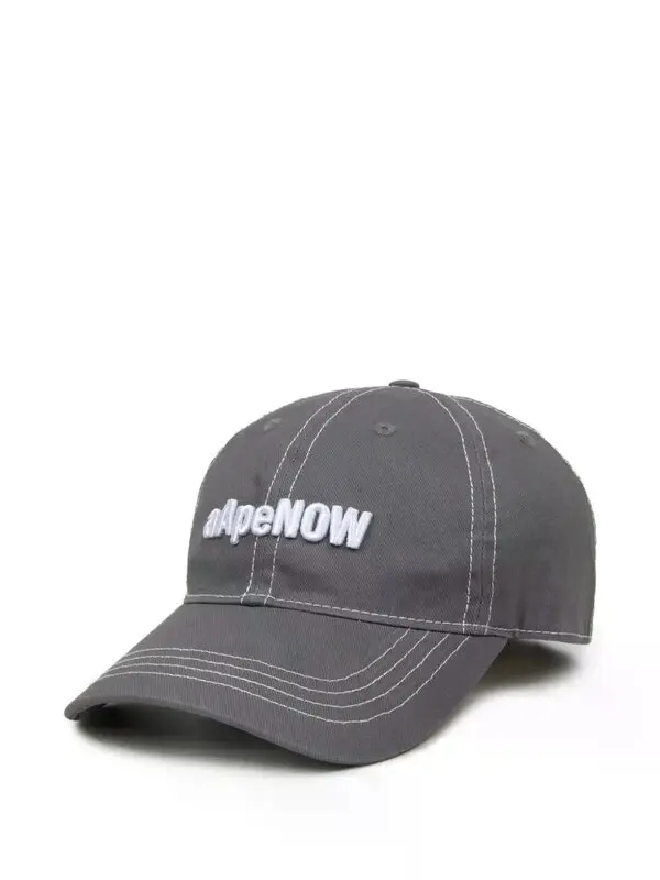 AAPE BY *A BATHING APE Logo-embroidered Baseball Cap - Blue
