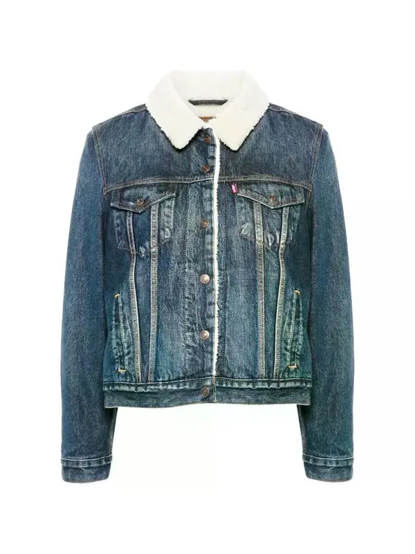 LEVI'S Sherpa Trucker Denim Jacket