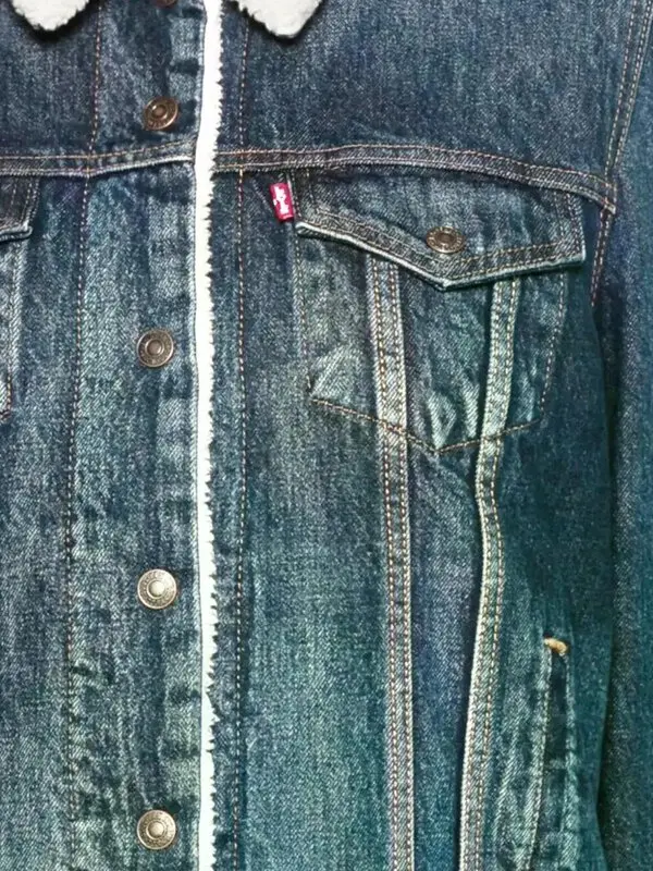 LEVI'S Sherpa Trucker Denim Jacket
