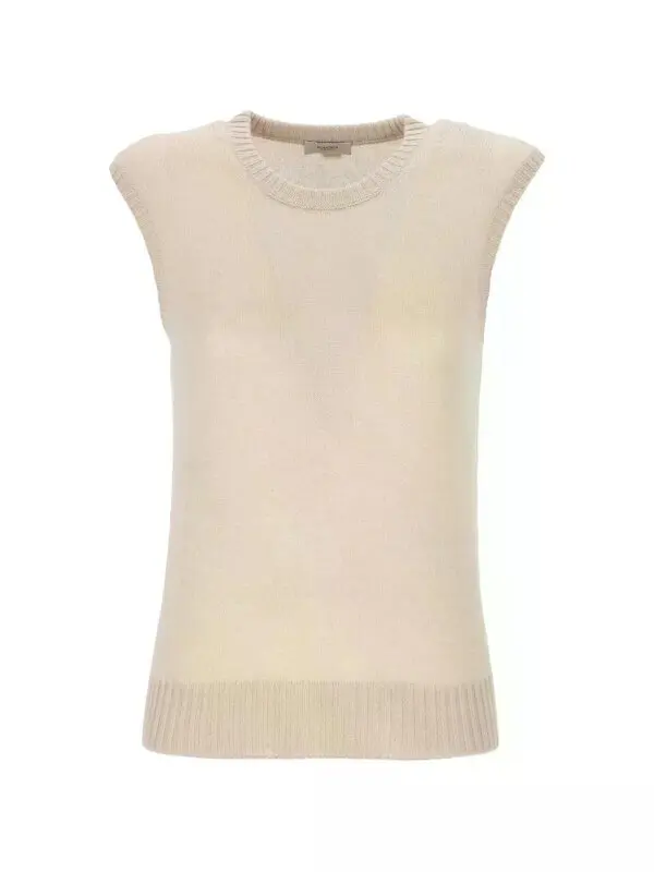 Agnona Ribbed-trim Sleeveless Sweater