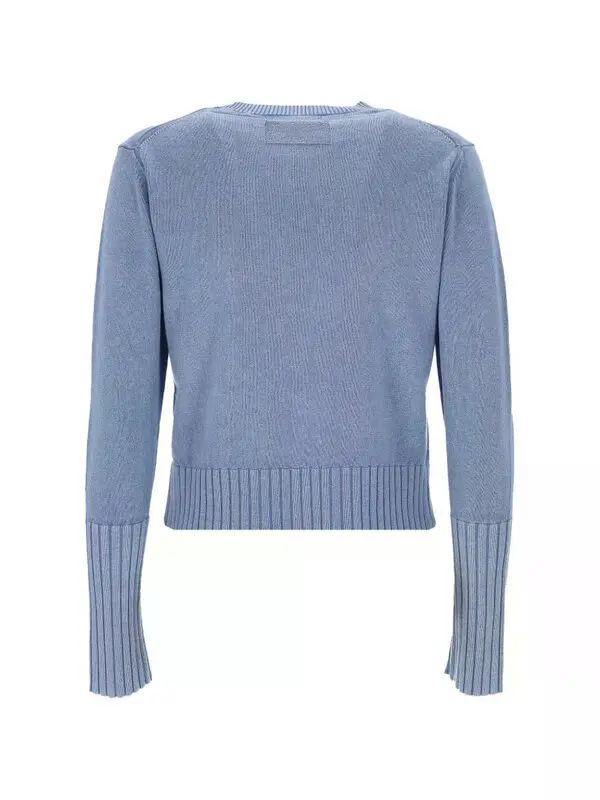 Guest In Residence Ribbed-knit Crew-neck Sweater