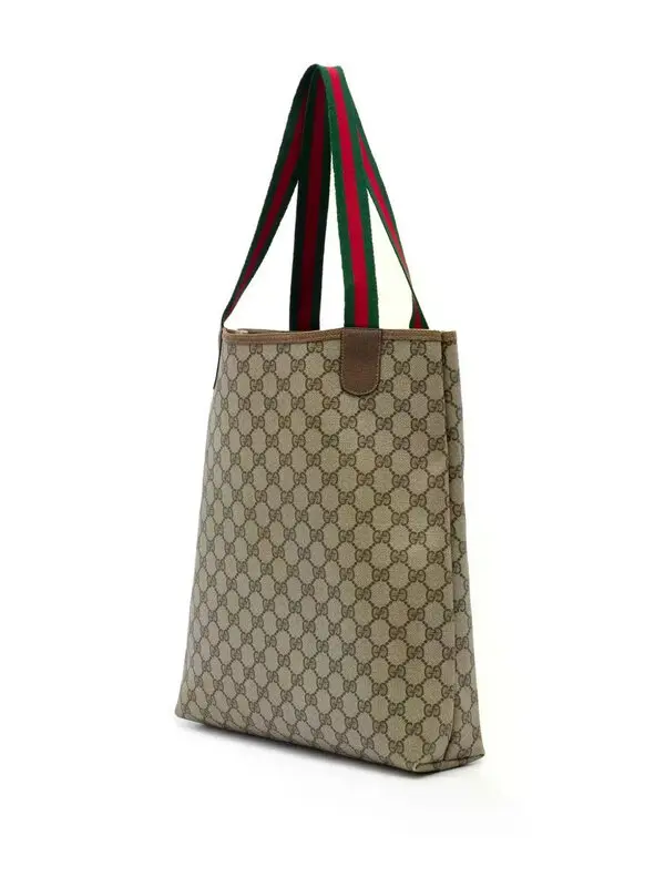 Gucci Gg Supreme Web Tote Bag