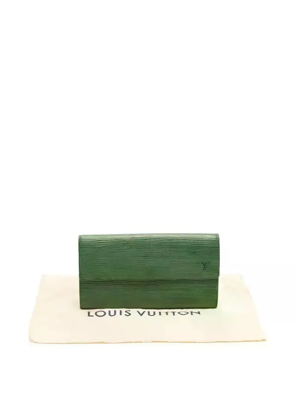 LOUIS VUITTON 1997 Sarah Borneo Leather Wallet