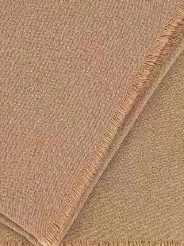 Destin Fringed Cashmere Scarf - Neutrals