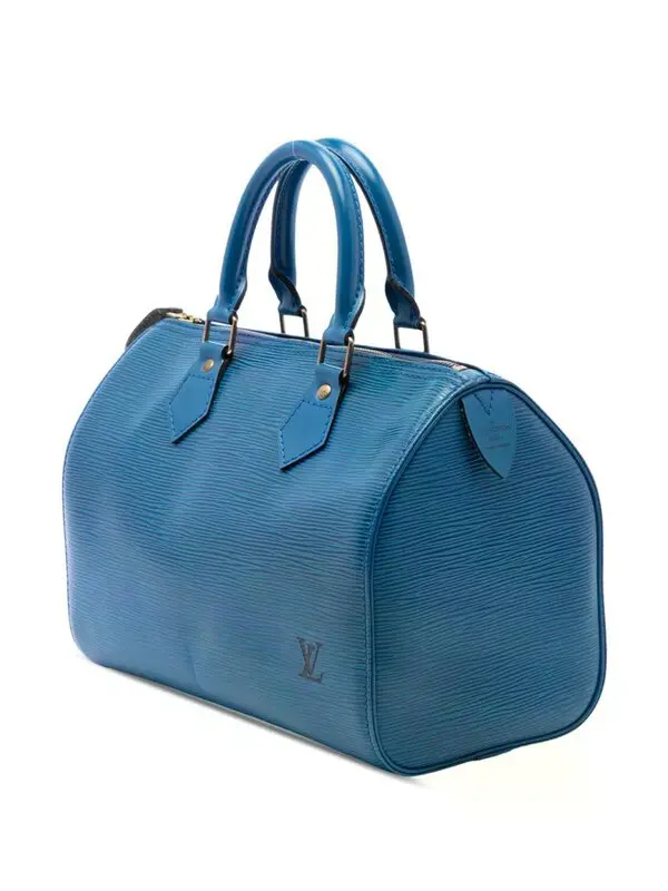 LOUIS VUITTON 1993 Epi Speedy 25 Boston Bag - Blue