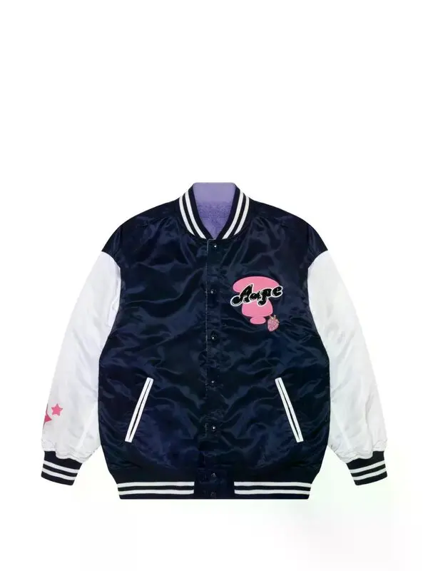 AAPE BY *A BATHING APE Moonface Reversible Fleece Jacket