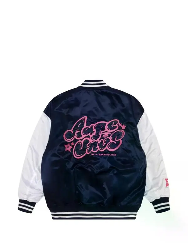 AAPE BY *A BATHING APE Moonface Reversible Fleece Jacket