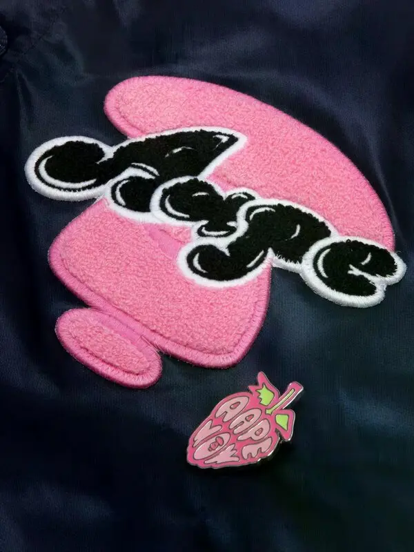 AAPE BY *A BATHING APE Moonface Reversible Fleece Jacket