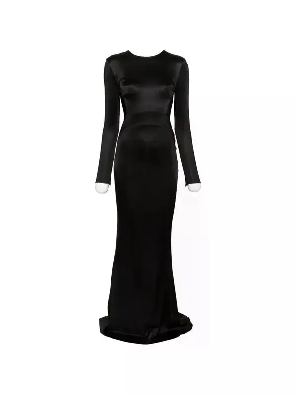 Co Cut-out Backless Maxi Dress