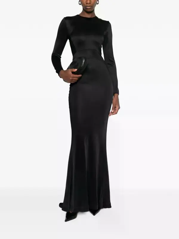 Co Cut-out Backless Maxi Dress