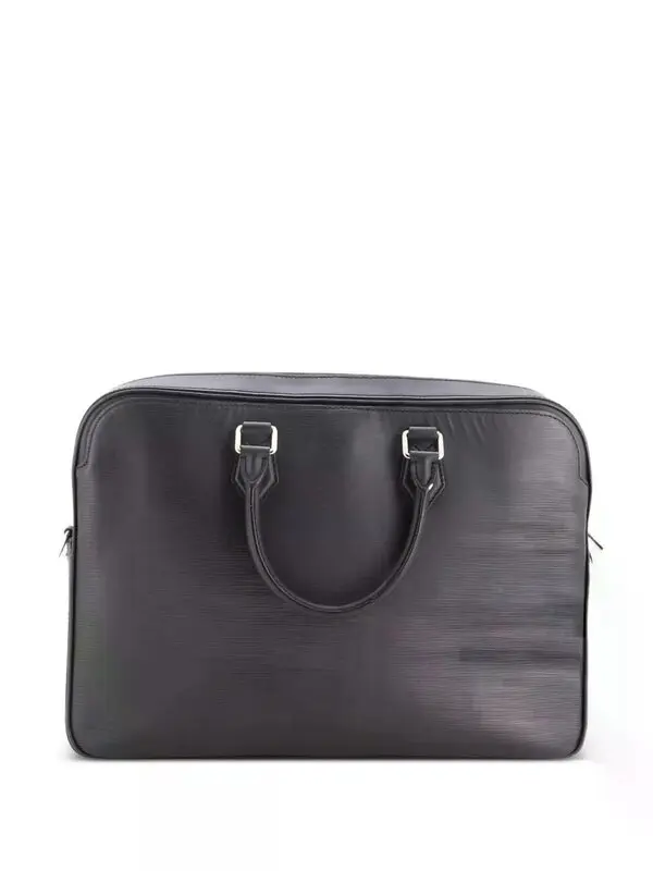 LOUIS VUITTON Dandy Briefcase Epi Leather Mm Business Bag - Black