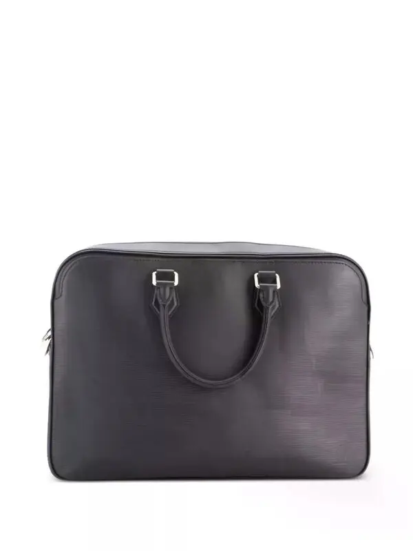 LOUIS VUITTON Dandy Briefcase Epi Leather Mm Business Bag - Black