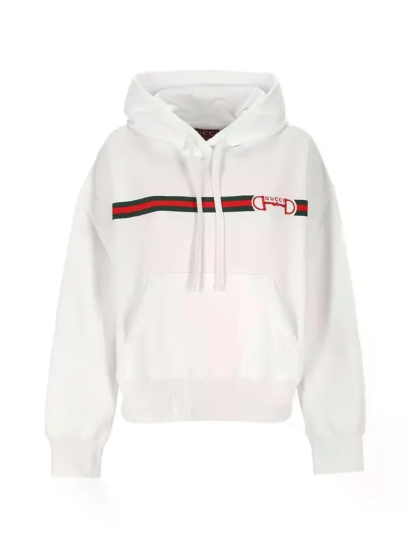 Gucci Cotton Jersey Sweatshirt With Print - White