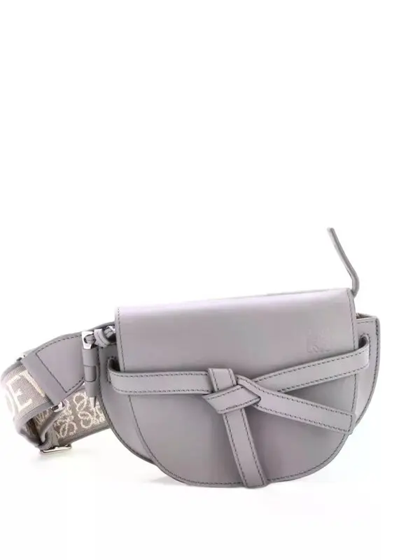 Loewe Leather Gate Dual Shoulder Bag Mini Crossbody Bag