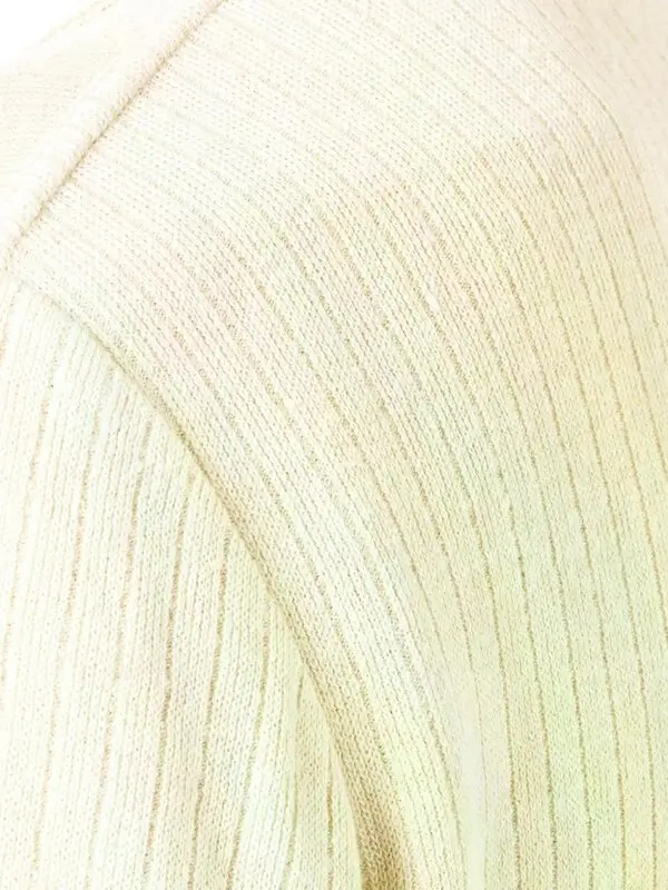 LARDINI Ribbed-knit Single-breasted Blazer
