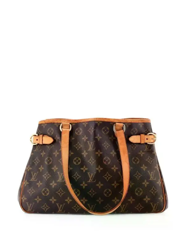 LOUIS VUITTON Batignolles Handbag Monogram Canvas Horizontal Tote Bag